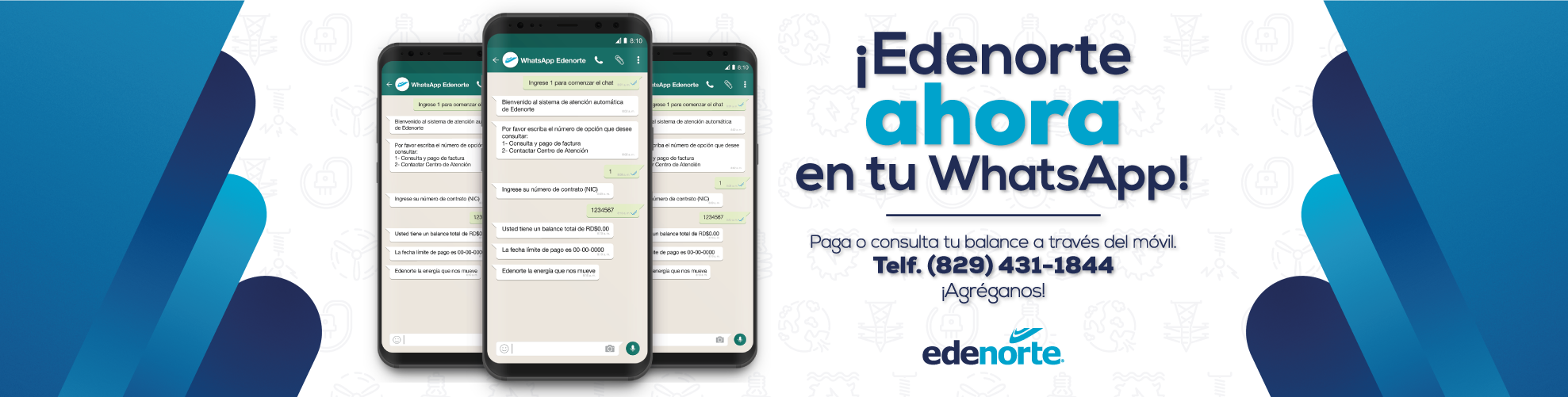 WhatsApp - www.edenorte.com.do